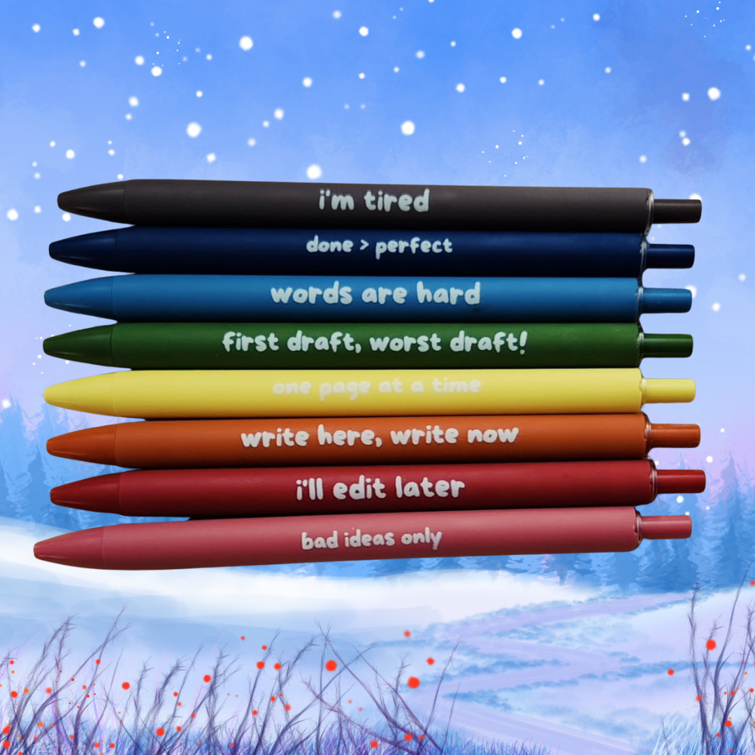 Complete Pen Set (8-Count) – Write Bad Ideas